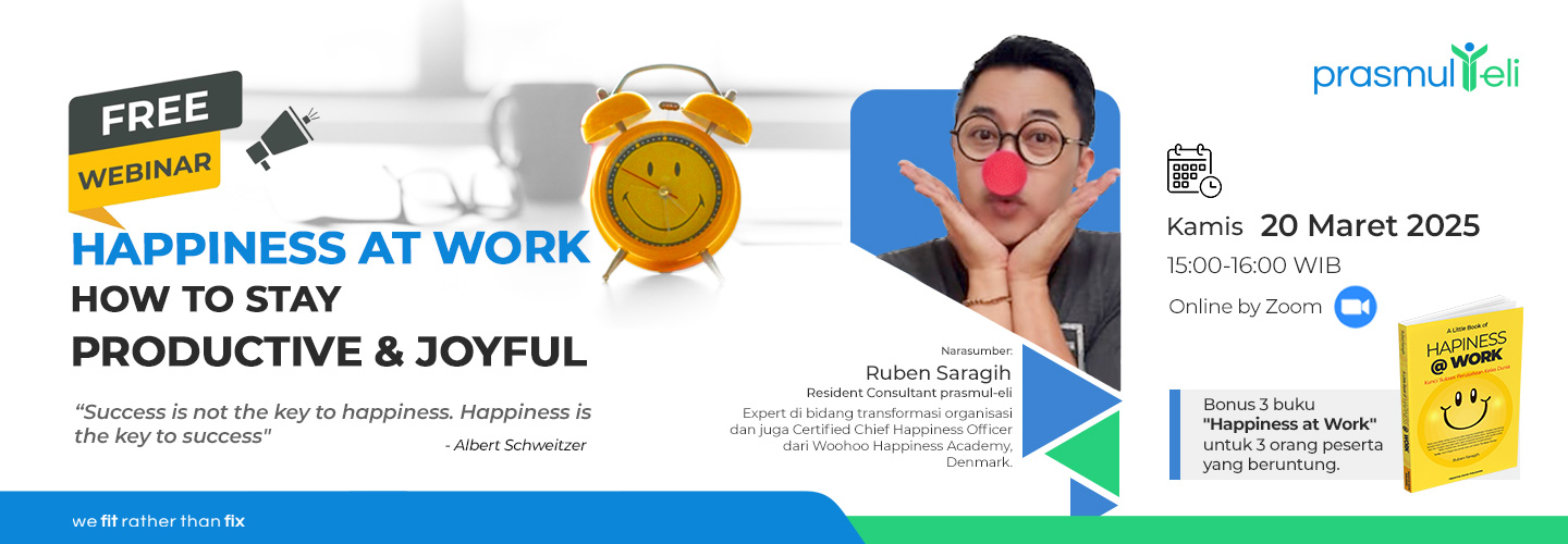 Webinar - Happiness at Work: How To Stay Productive And Joyful